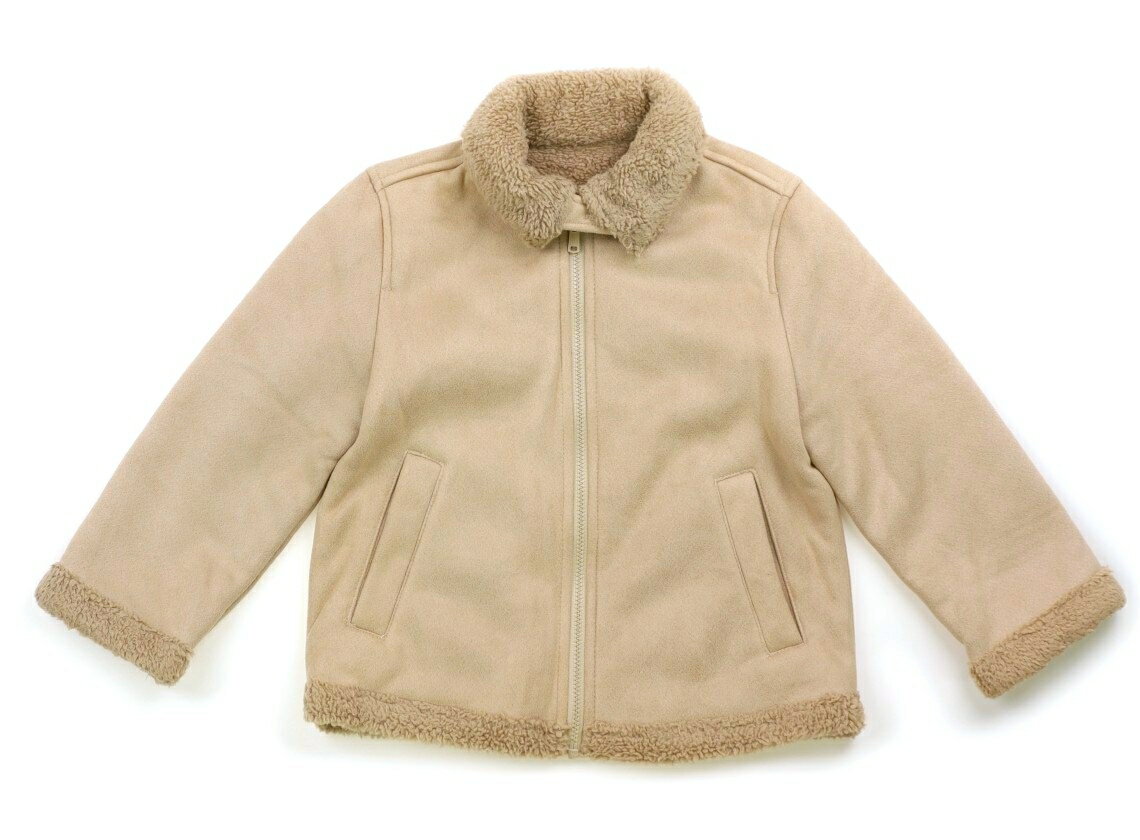 　ブランド 　COMME CA ISM(コムサイズム) 　カテゴリー 　ブルゾン・Gジャン 　サイズ 　110サイズ 　色 　ベージュ 　状態 　★★★ 　記名 　なし 　ジャンル 　Boy フェイクスウェードの表地で、裏ボアです。ボアの毛...