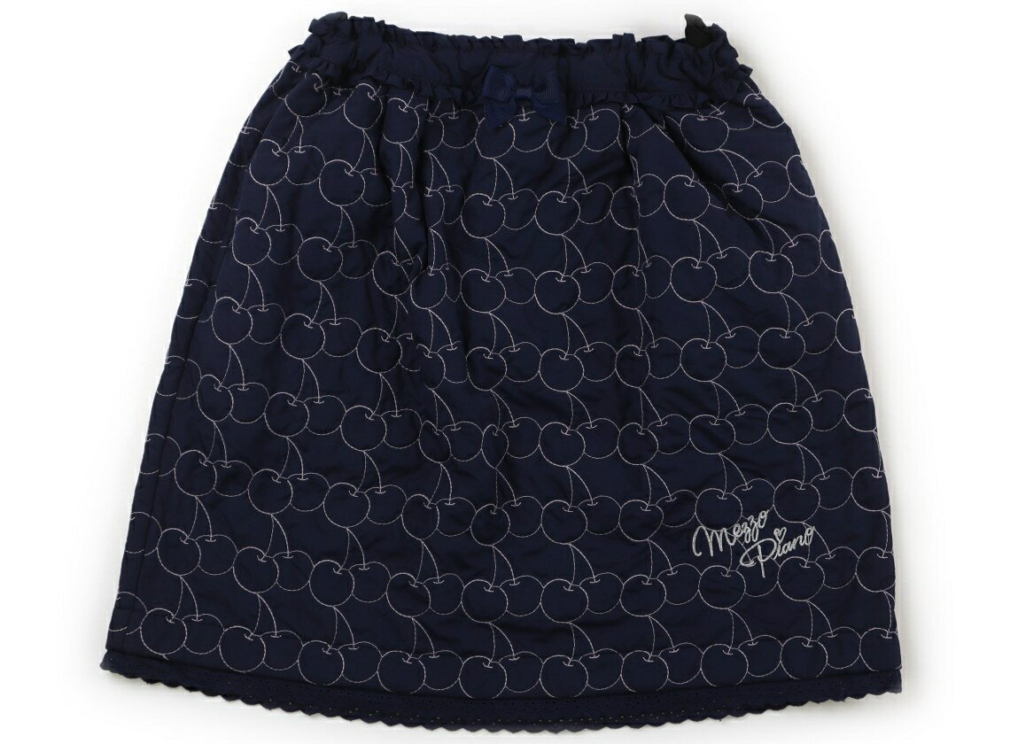 　ブランド 　mezzo piano(メゾピアノ) 　カテゴリー 　スカート 　サイズ 　140サイズ 　色 　ネイビー・パステルピンクさくらんぼ 　状態 　★★★ 　記名 　なし 　ジャンル 　Girl ポリエステル。さくらんぼ柄のキルト...