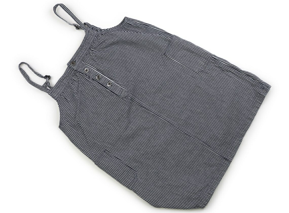 　ブランド 　Markey's(マーキーズ) 　カテゴリー 　ジャンパースカート 　サイズ 　140サイズ 　色 　ヒッコリーストライプ 　状態 　★★★ 　記名 　なし 　ジャンル 　Girl 肩紐はアジャスターで調整可能。洗いざらし感は...