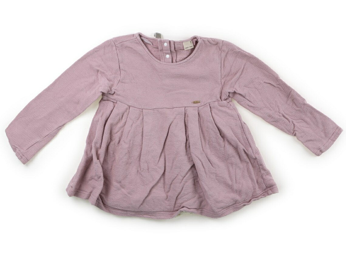 　ブランド 　petit main(プティマイン) 　カテゴリー 　ワンピース 　サイズ 　130サイズ 　色 　薄いピンク 　状態 　★★★ 　記名 　なし 　ジャンル 　Girl 薄手のトレーナー地。スカート部分裏地のある二枚仕立てです...