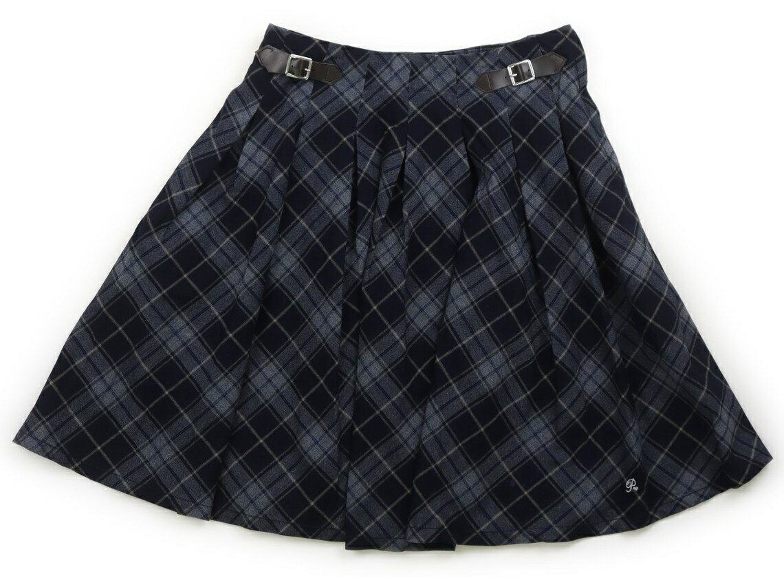 　ブランド 　pom ponette(ポンポネット) 　カテゴリー 　スカート 　サイズ 　140サイズ 　色 　グレー青チェック 　状態 　★★★★ 　記名 　なし 　ジャンル 　Girl サイドファスナーあり。裏地あり。状態良好です。 ...