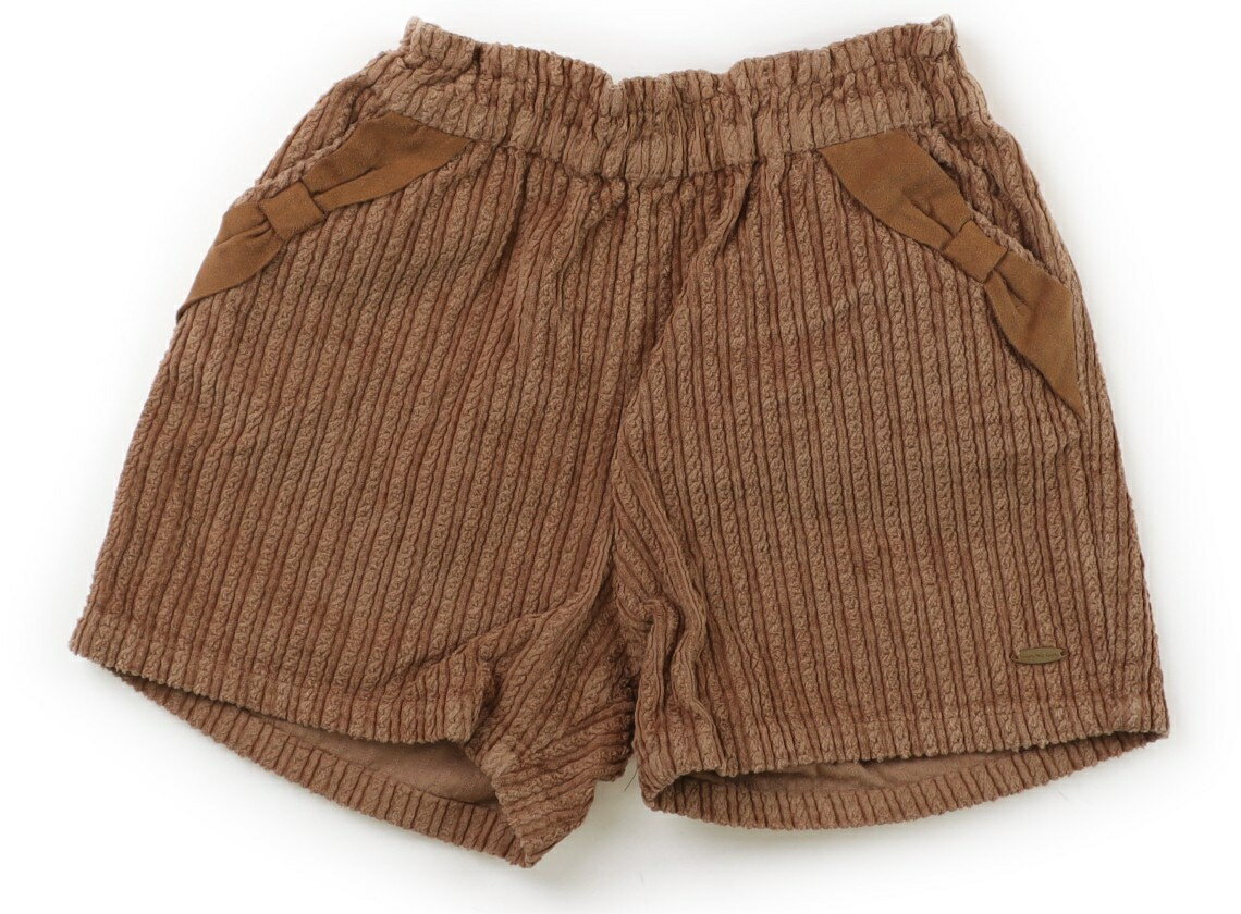 　ブランド 　apres les cours(アプレレクール) 　カテゴリー 　キュロット 　サイズ 　130サイズ 　色 　ブラウン 　状態 　★★★ 　記名 　なし 　ジャンル 　Girl 厚手のコーデュロイ調素材・ウェストゴムで着脱楽...