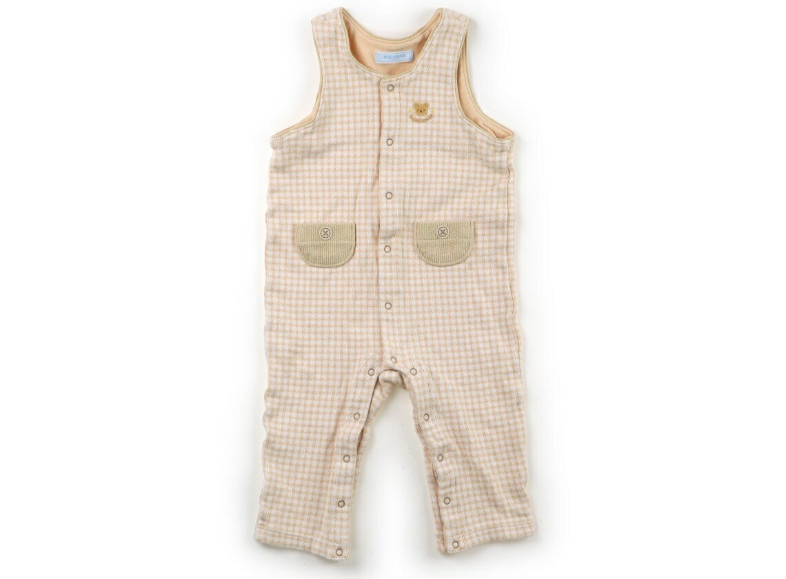 　ブランド 　miki HOUSE(ミキハウス) 　カテゴリー 　ベビーオーバーオール 　サイズ 　80サイズ 　色 　ベージュチェック 　状態 　★★★ 　記名 　なし 　ジャンル 　Girl カットソー。全体的に使用感がありますが、特に...