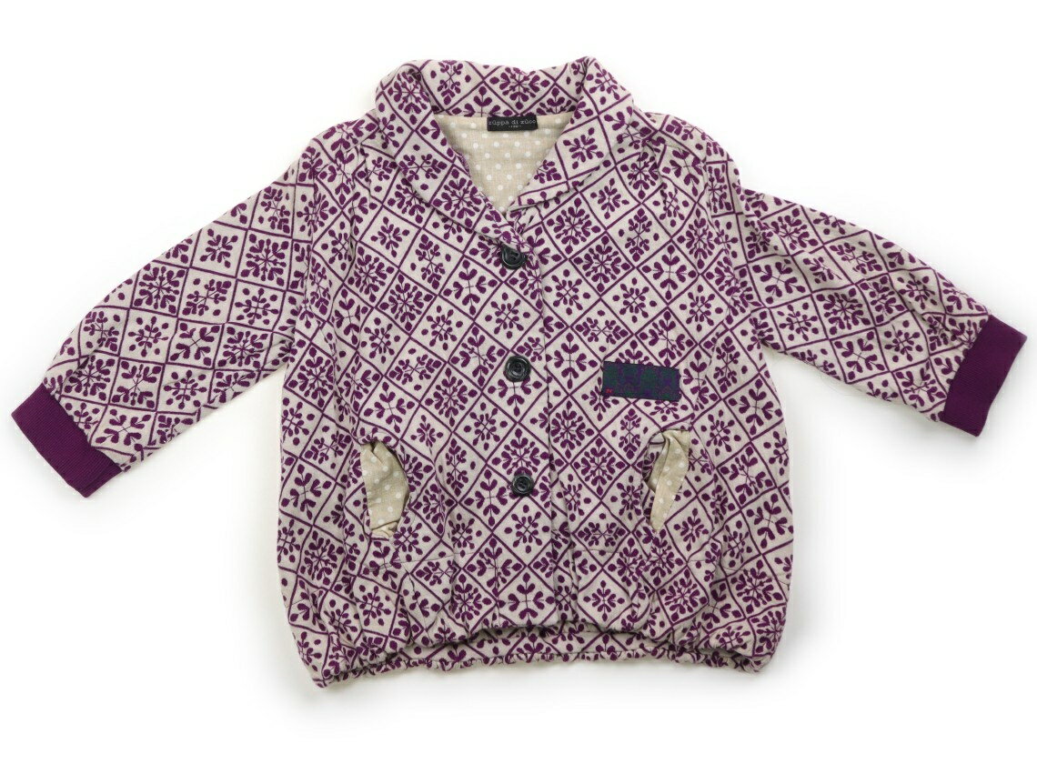 　ブランド 　Zuppa di Zucca(ズッパディズッカ) 　カテゴリー 　ブルゾン・Gジャン 　サイズ 　130サイズ 　色 　グレージュ・パープル・柄 　状態 　★★★★ 　記名 　なし 　ジャンル 　Girl 全体的に毛羽立ちがあ...