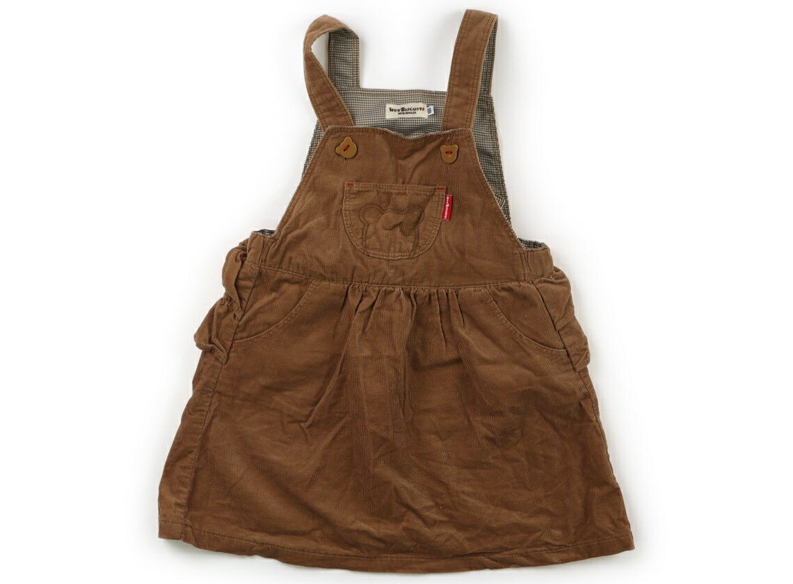 　ブランド 　Hot Biscuits(ホットビスケッツ) 　カテゴリー 　ジャンパースカート 　サイズ 　100サイズ 　色 　ライトブラウン 　状態 　★★★ 　記名 　あり（タグ） 　ジャンル 　Girl 柔らかいコーデュロイカットソ...