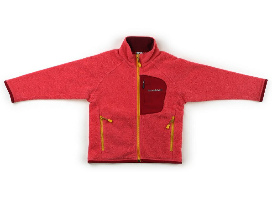 　ブランド 　mont-bell(モンベル) 　カテゴリー 　フリース 　サイズ 　100サイズ 　色 　サーモンピンク 　状態 　★★★ 　記名 　あり（タグ） 　ジャンル 　Girl ポリエステル素材。ファスナー開き。洗いざらし感があり...