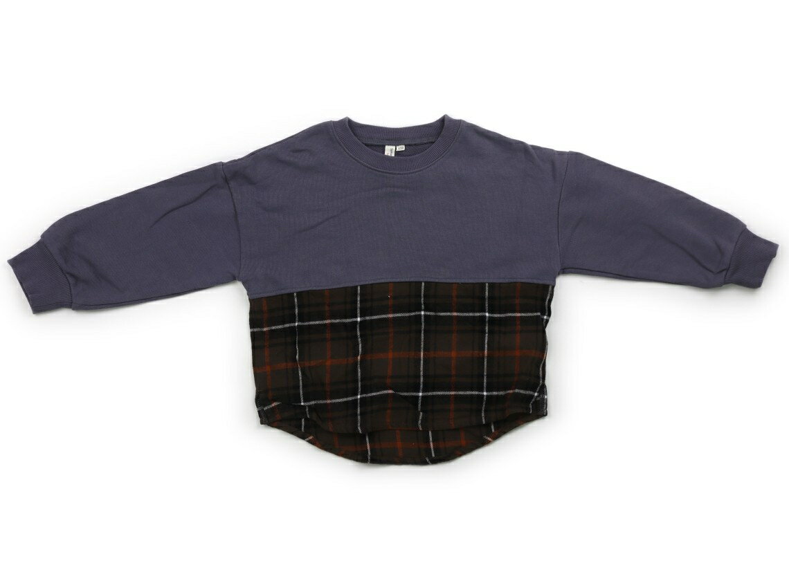 　ブランド 　Lagom(ラーゴム) 　カテゴリー 　トレーナー・プルオーバー 　サイズ 　120サイズ 　色 　グレーパープル、モスグリーン、黒 　状態 　★★ 　記名 　なし 　ジャンル 　Girl スウェット生地とネル生地。スウェット...
