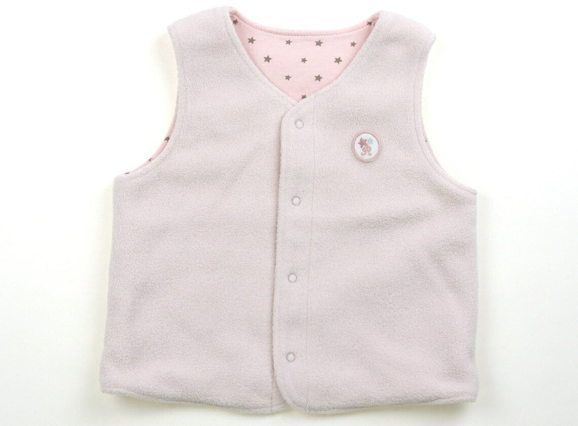 　ブランド 　BeBe(べべ) 　カテゴリー 　ベビーベスト 　サイズ 　60サイズ 　色 　パステルピンク 　状態 　★★★★ 　記名 　なし 　ジャンル 　Girl サイズ表記はF60-90。マイクロフリース。カットソー生地の裏地がつい...