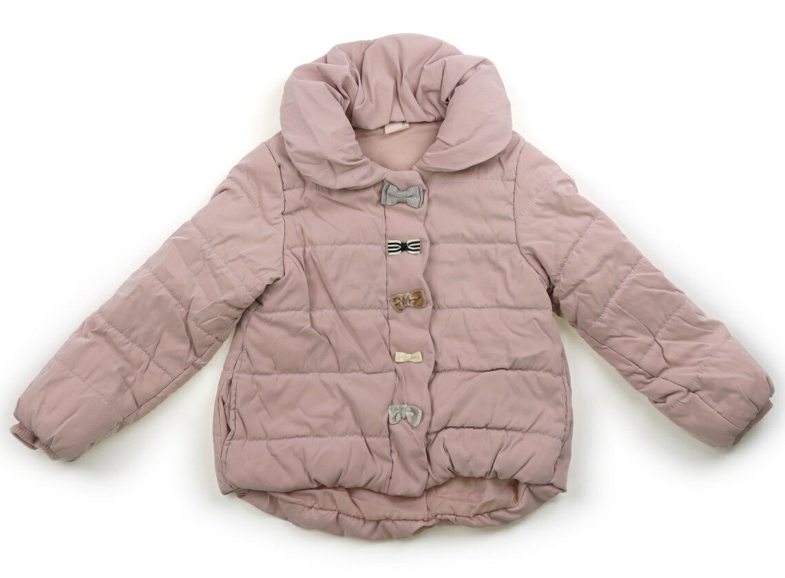 　ブランド 　petit main(プティマイン) 　カテゴリー 　コート・ジャンパー 　サイズ 　110サイズ 　色 　ピンク 　状態 　★★★ 　記名 　なし 　ジャンル 　Girl スムース素材。中綿入り。ファスナー・スナップボタン開...