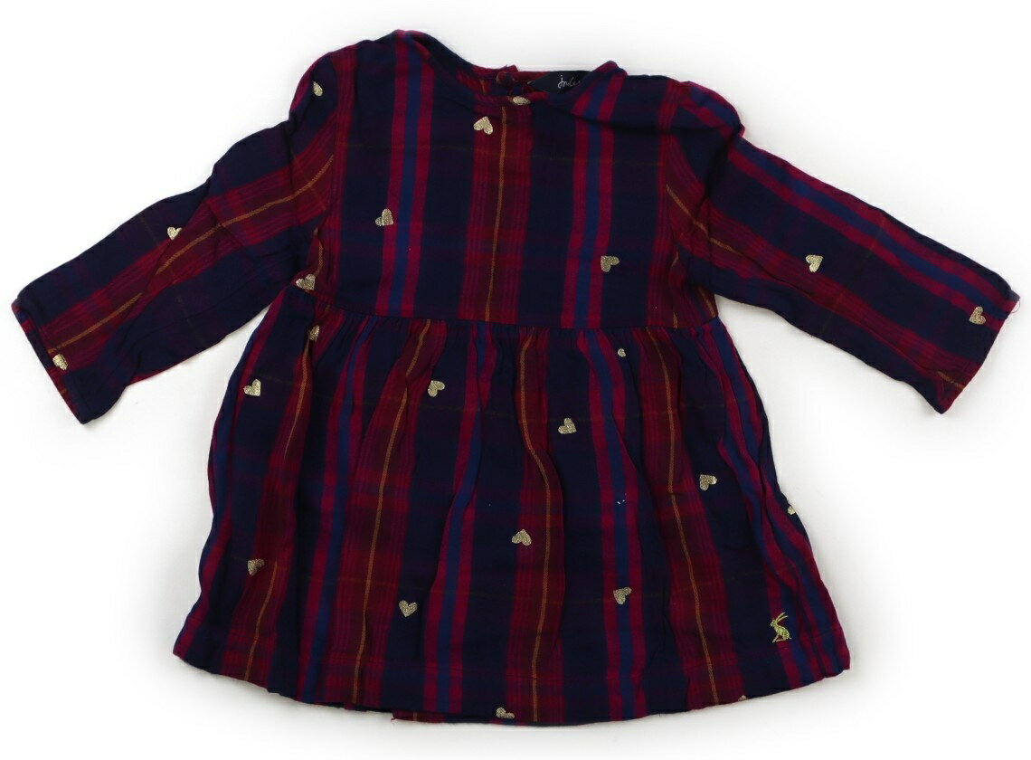 　ブランド 　Joules(ジュールズ) 　カテゴリー 　ワンピース 　サイズ 　80サイズ 　色 　紺・パープル・チェック 　状態 　★★★ 　記名 　なし 　ジャンル 　Girl 実際のサイズ表記は12-18mths/80〜86cmです...
