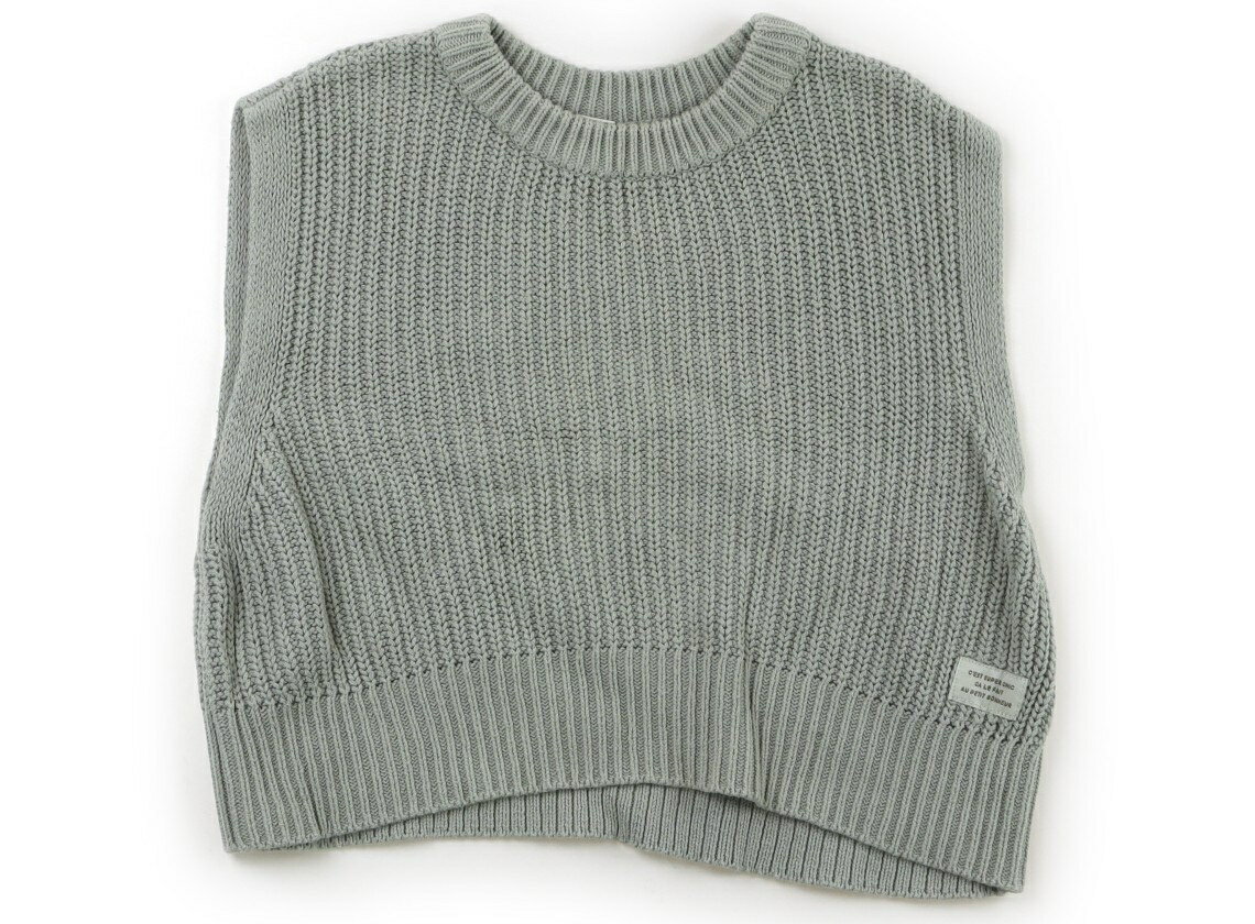 　ブランド 　apres les cours(アプレレクール) 　カテゴリー 　ベスト 　サイズ 　90サイズ 　色 　ピスタチオグリーン 　状態 　★★★ 　記名 　なし 　ジャンル 　Girl コットンニット地。実際のサイズ表記は、90...