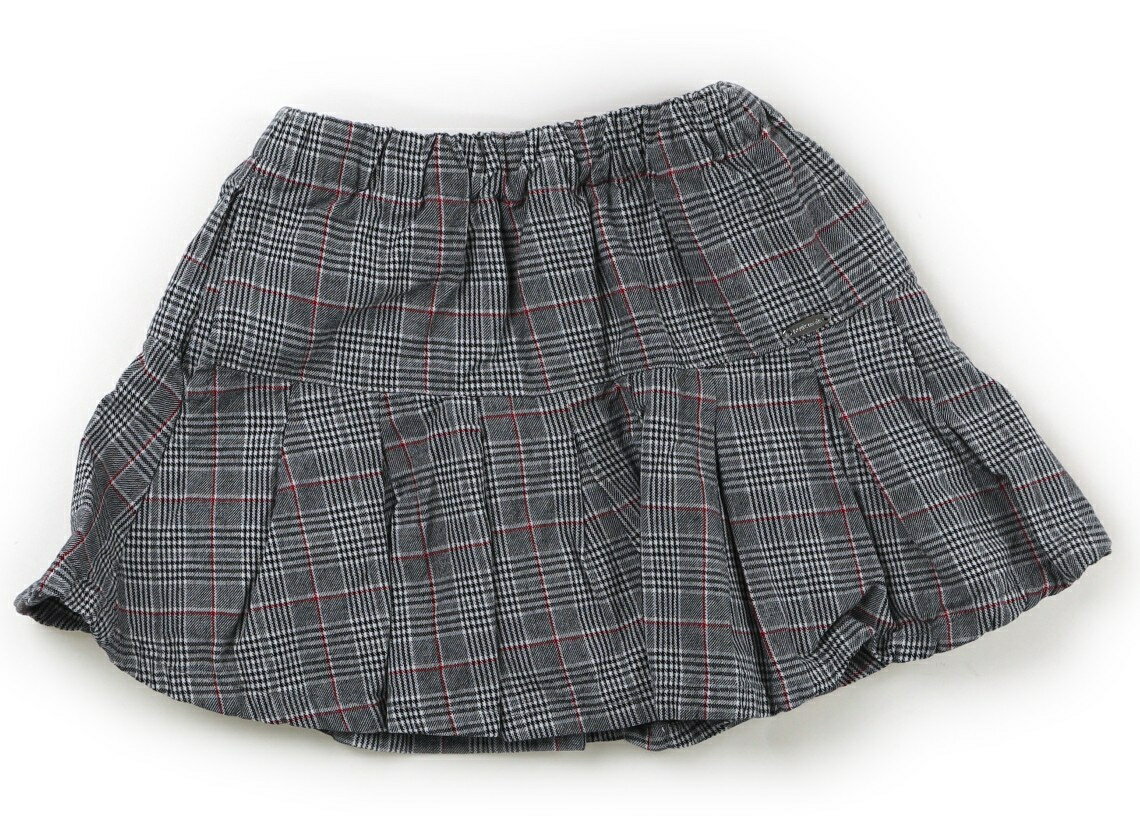 　ブランド 　petit main(プティマイン) 　カテゴリー 　スカート 　サイズ 　110サイズ 　色 　ブラック・グレンチェック・レッド 　状態 　★★★ 　記名 　なし 　ジャンル 　Girl 少しごわっとしたグレンチェック布帛生...