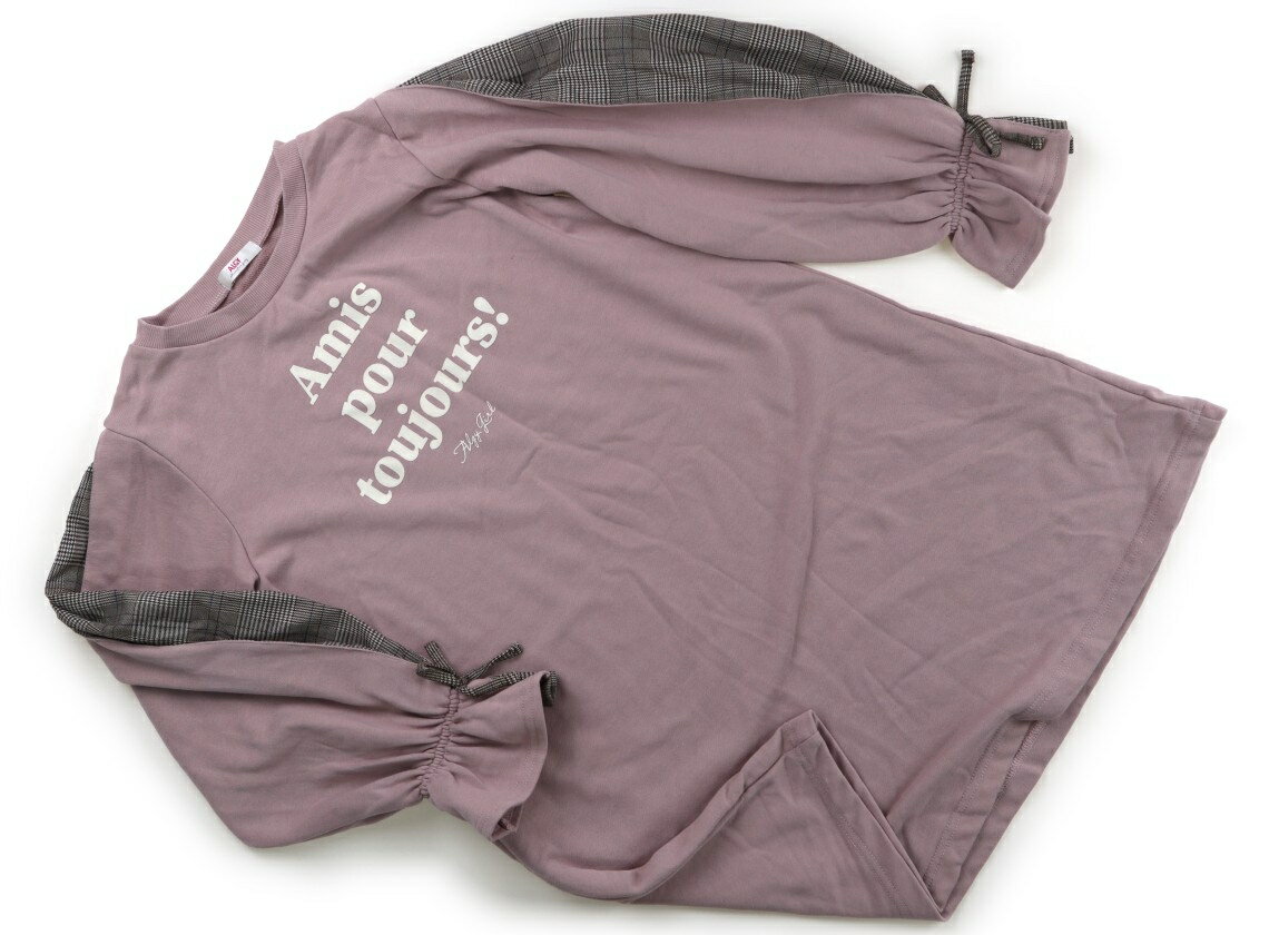 　ブランド 　ALGY(アルジー) 　カテゴリー 　ワンピース 　サイズ 　160サイズ 　色 　くすみピンク、ブラウン系チェック 　状態 　★★ 　記名 　なし 　ジャンル 　Girl 部分的に毛玉感とお腹にシミ汚れが見受けられます。 ＊...