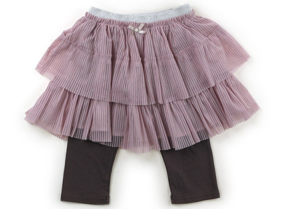 　ブランド 　anyFAM(エニィファム) 　カテゴリー 　スカート 　サイズ 　110サイズ 　色 　パステルピンクストライプ・グレー・シルバー 　状態 　★★★★ 　記名 　なし 　ジャンル 　Girl チュール地とハーフ丈レギンス一体...