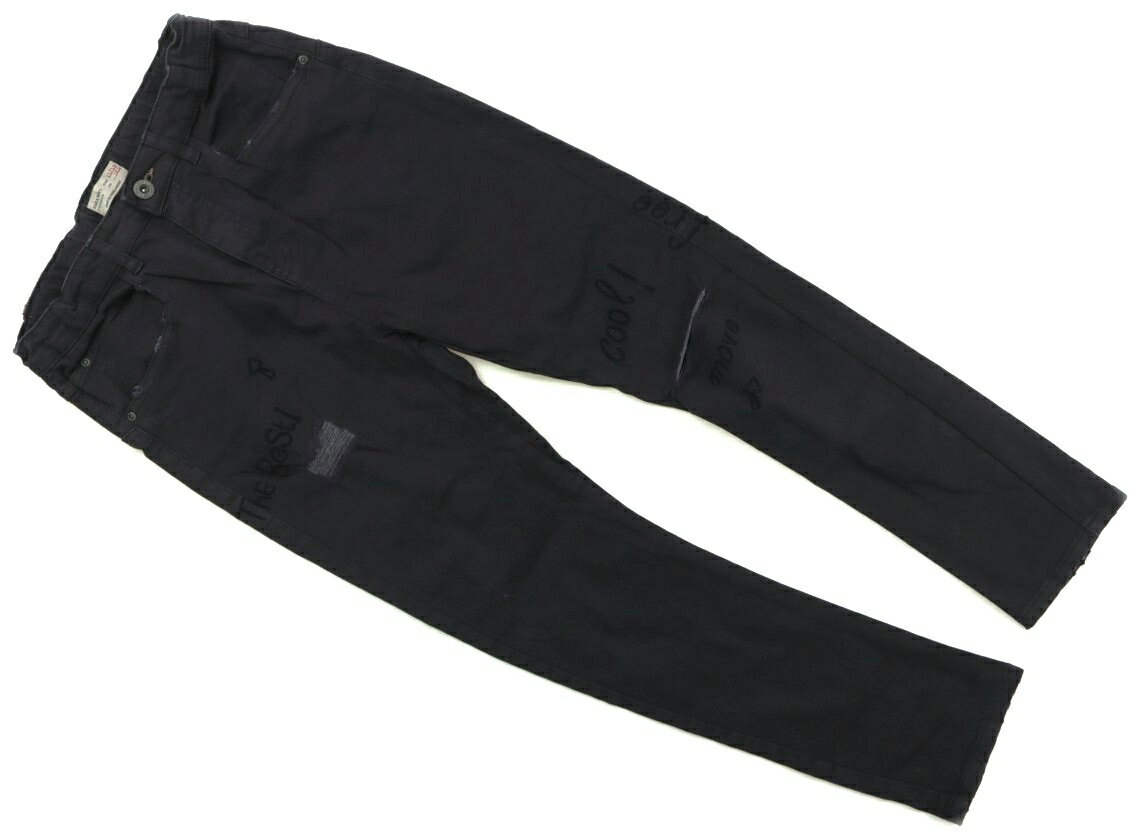 　ブランド 　ZARA(ザラ) 　カテゴリー 　ジーンズ 　サイズ 　150サイズ 　色 　チャコールグレー 　状態 　★★★ 　記名 　なし 　ジャンル 　Boy ストレッチデニム、サイズ調整ゴムが付いています。実際のサイズ表記は152c...