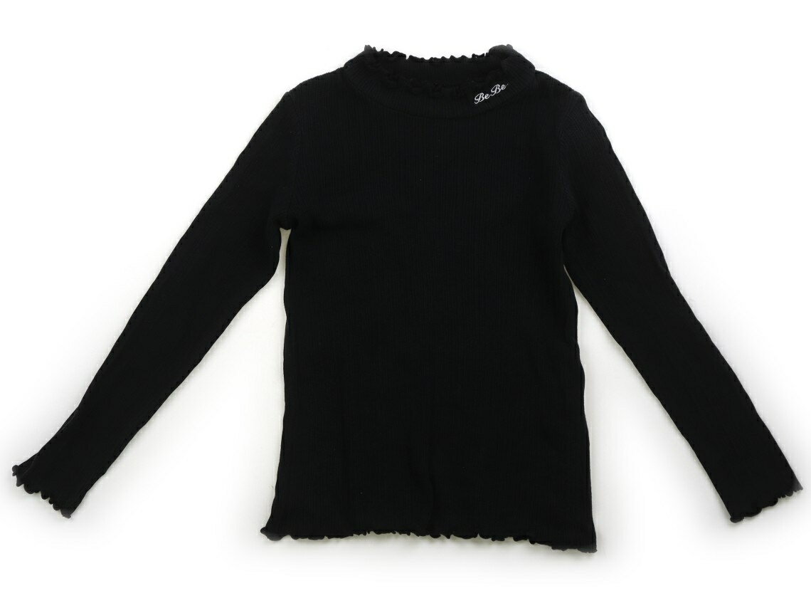 　ブランド 　BeBe(べべ) 　カテゴリー 　Tシャツ・カットソー 　サイズ 　120サイズ 　色 　ブラック 　状態 　★★ 　記名 　なし 　ジャンル 　Girl リブカットソー生地。使用感があり白っぽい色褪せと毛羽立ちがありますが、...