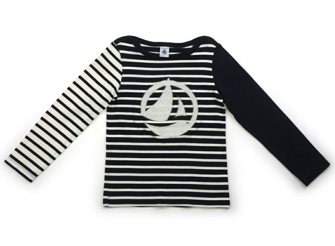 　ブランド 　PETIT BATEAU(プチバトー) 　カテゴリー 　トレーナー・プルオーバー 　サイズ 　120サイズ 　色 　紺、白 　状態 　★★★★ 　記名 　なし 　ジャンル 　Girl 実際のサイズ表記は8/128cmです。目立...