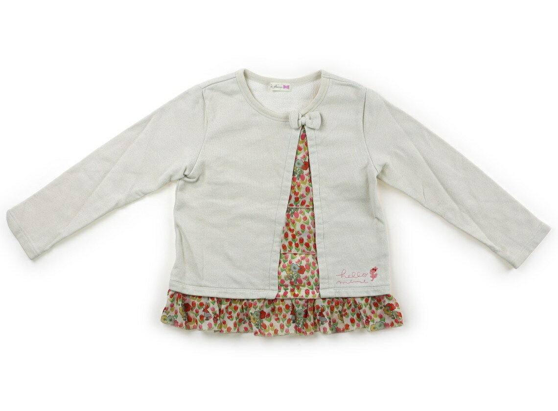　ブランド 　Knit Planner(KP)(ニットプランナー（KP）) 　カテゴリー 　トレーナー・プルオーバー 　サイズ 　120サイズ 　色 　オフホワイト・シルバーラメ 　状態 　★★ 　記名 　なし 　ジャンル 　Girl 裏毛...