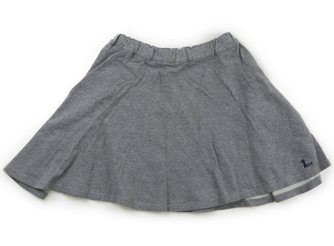 　ブランド 　pom ponette(ポンポネット) 　カテゴリー 　スカート 　サイズ 　160サイズ 　色 　グレー 　状態 　★★ 　記名 　なし 　ジャンル 　Girl 実際のサイズ表記はLL(165)。トレーナー地。ウエストは総ゴ...