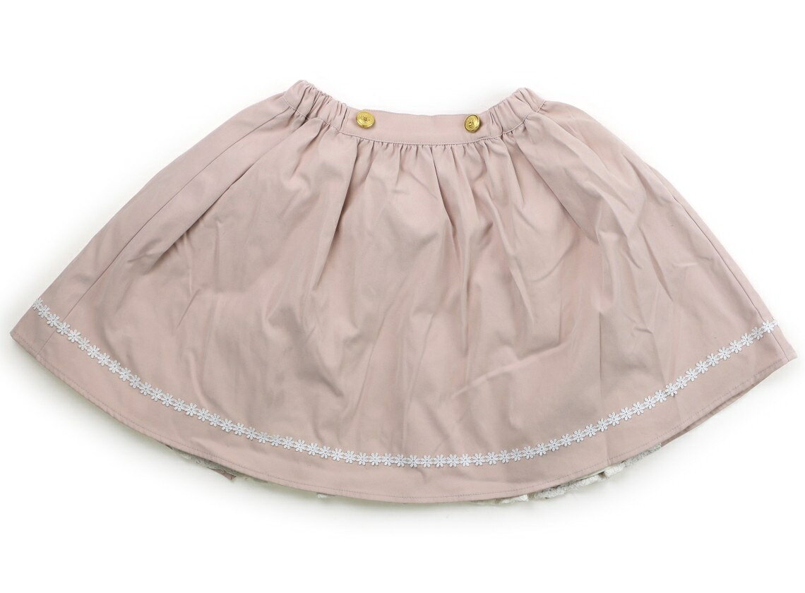 　ブランド 　axes femme KIDS(アクシーズファムキッズ) 　カテゴリー 　スカート 　サイズ 　130サイズ 　色 　ダスティピンク・ホワイト 　状態 　★★ 　記名 　なし 　ジャンル 　Girl ポリエステル地。裏地があり...