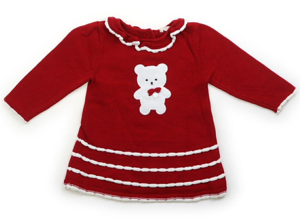 　ブランド 　Dave&Bella(デイブアンドベラ) 　カテゴリー 　ワンピース 　サイズ 　80サイズ 　色 　赤・くま 　状態 　★★★ 　記名 　なし 　ジャンル 　Girl 後ろボタンあきです。実際のサイズ表記は24M。綿100％...