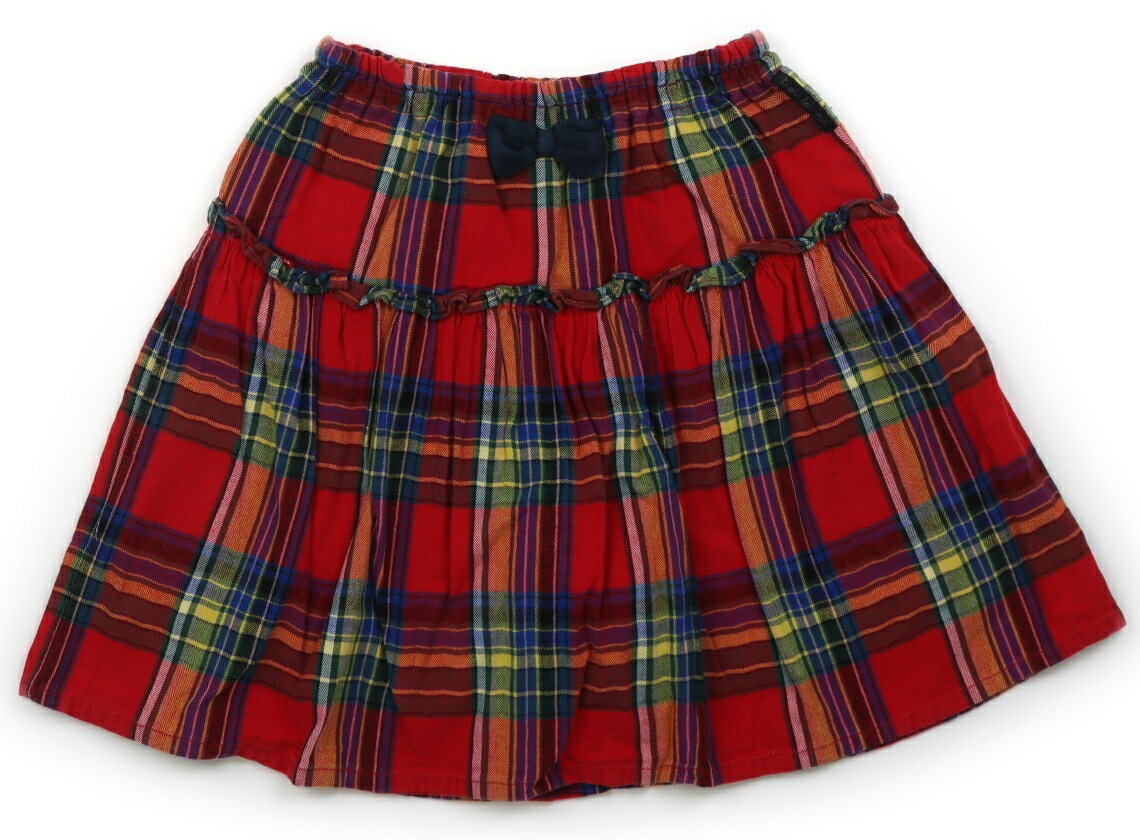 　ブランド 　troislapins(トロワラパン) 　カテゴリー 　スカート 　サイズ 　150サイズ 　色 　赤×マルチカラー×チェック柄 　状態 　★★ 　記名 　なし 　ジャンル 　Girl ウエストは総ゴムです。インナーパンツ一体...