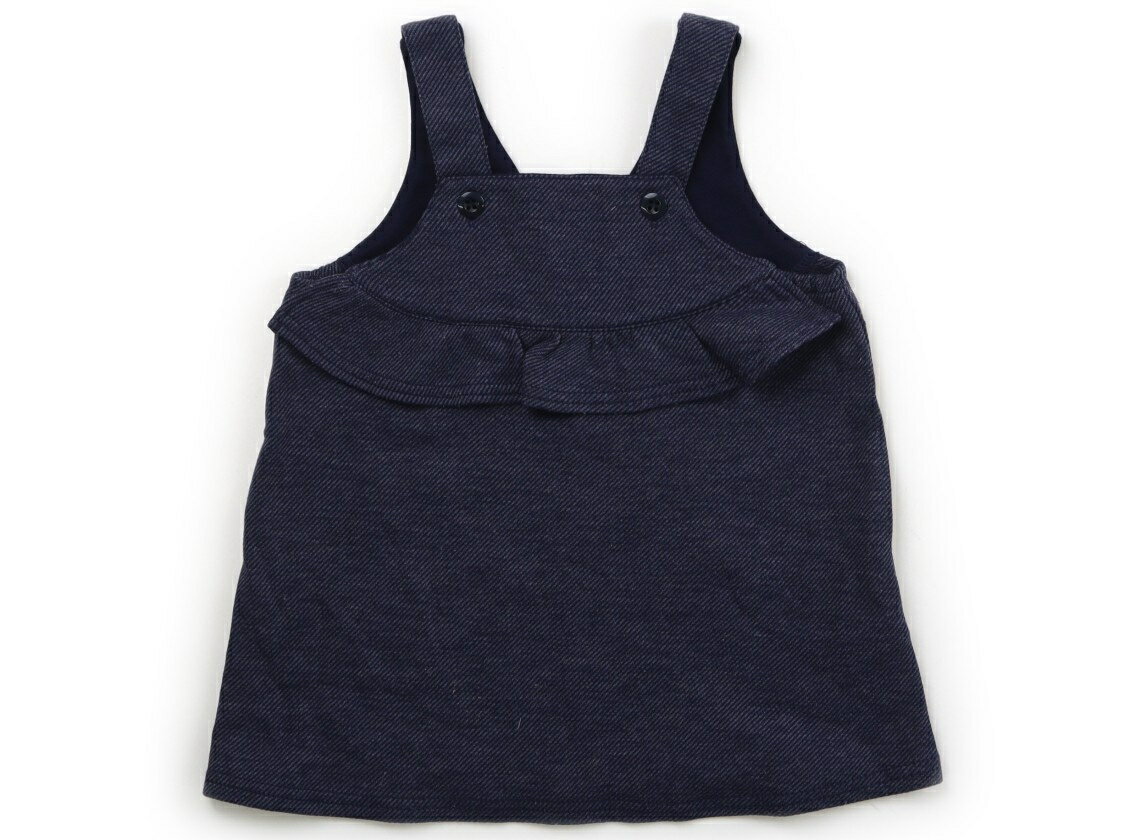 　ブランド 　BeBe(べべ) 　カテゴリー 　ジャンパースカート 　サイズ 　90サイズ 　色 　ネイビー、総柄 　状態 　★★ 　記名 　なし 　ジャンル 　Girl コットン・ポリエステル素材。全体に毛羽立ちがあります。肩紐の調整不可...