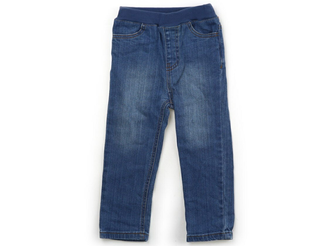 　ブランド 　petit main(プティマイン) 　カテゴリー 　ジーンズ 　サイズ 　100サイズ 　色 　青 　状態 　★★★★ 　記名 　なし 　ジャンル 　Boy ストレッチデニム。張りがあります。ウエストは総ゴムで、シワ部分に色...