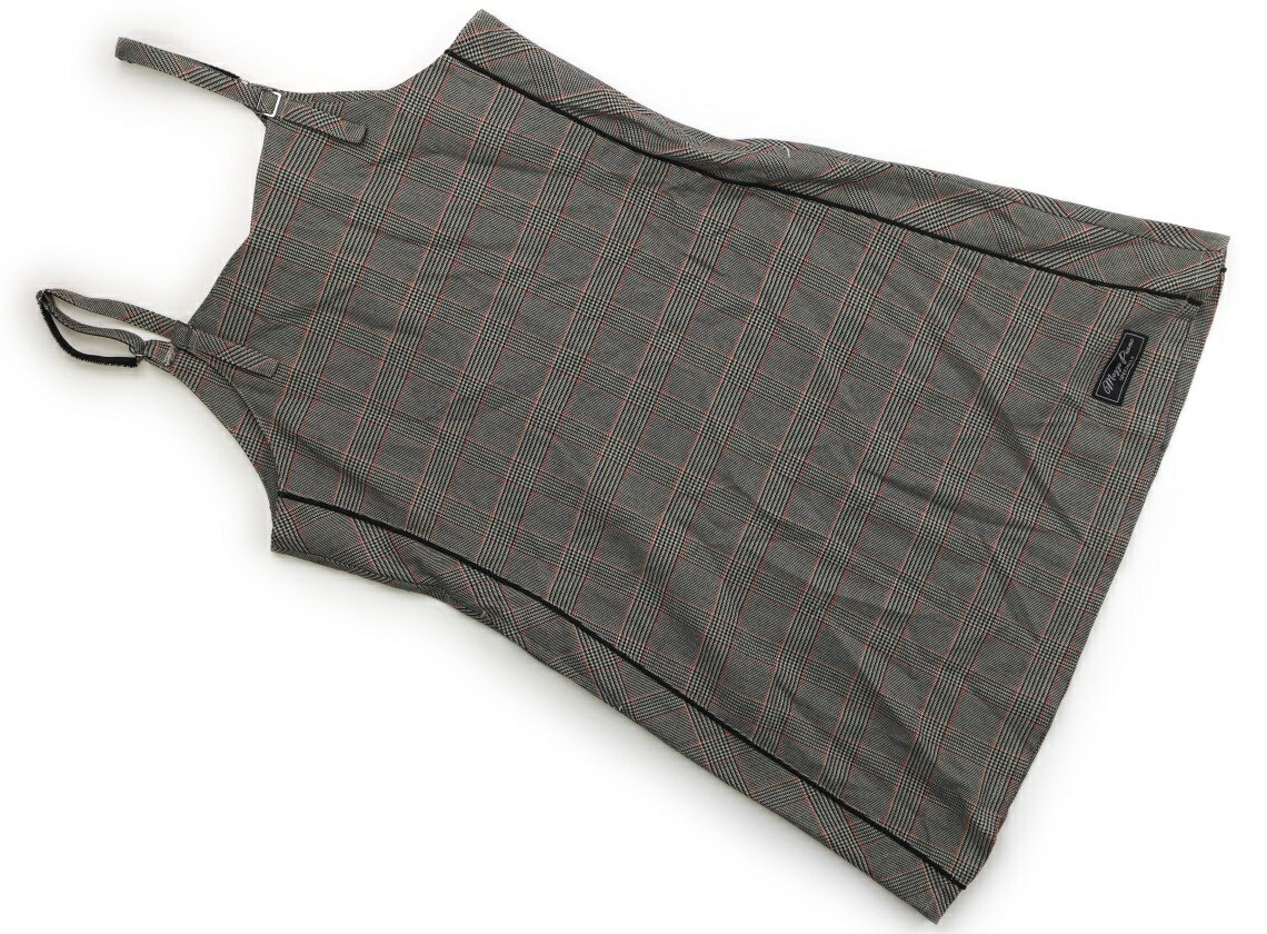 　ブランド 　mezzo piano(メゾピアノ) 　カテゴリー 　ジャンパースカート 　サイズ 　160サイズ 　色 　茶系 　状態 　★★★★ 　記名 　なし 　ジャンル 　Girl ポリ地。脇ファスナー、肩ストラップは調整可能。目立っ...