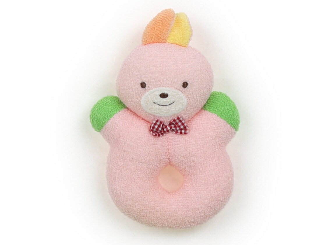 　ブランド 　miki HOUSE(ミキハウス) 　カテゴリー 　ソフトトイ・ガラガラ 　サイズ 　ベビー用品 　色 　ウサギ、ピンク 　状態 　★★ 　記名 　なし 　ジャンル 　Girl 約16×10cmで、鈴入りです。下の方に薄っすら...