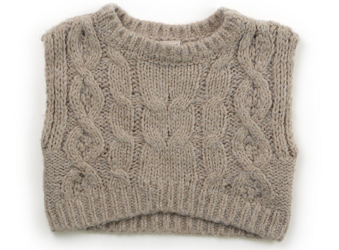 　ブランド 　petit main(プティマイン) 　カテゴリー 　ベスト 　サイズ 　90サイズ 　色 　ベージュ 　状態 　★★★ 　記名 　なし 　ジャンル 　Girl アクリル、ナイロンのニット。使用感はありますが、目立った汚れはあ...