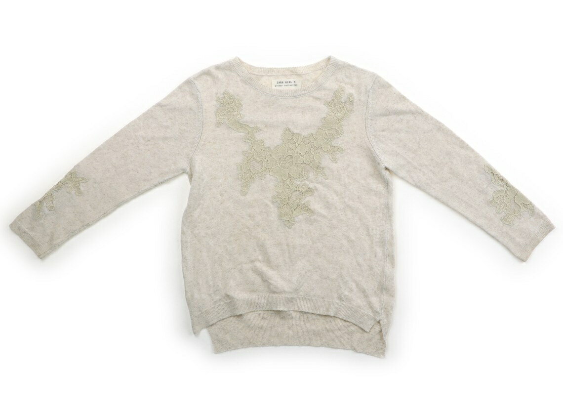 　ブランド 　ZARA(ザラ) 　カテゴリー 　ニット・セーター 　サイズ 　110サイズ 　色 　アイボリー・レース 　状態 　★★★ 　記名 　なし 　ジャンル 　Girl 品質タグが切られています。薄手ニット地。実際のサイズ表記は、1...