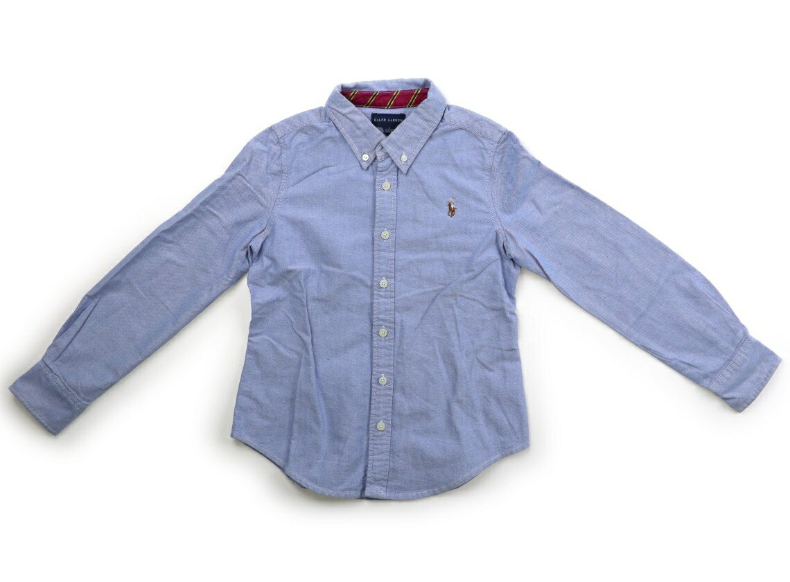 　ブランド 　Ralph Lauren(ラルフローレン) 　カテゴリー 　シャツ・ブラウス 　サイズ 　130サイズ 　色 　サックス 　状態 　★★★ 　記名 　なし 　ジャンル 　Boy オックスフォードシャツ。全体に毛羽立ち、袖口に薄...