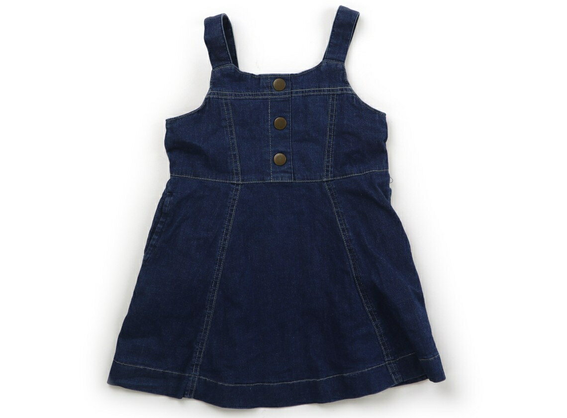 　ブランド 　petit main(プティマイン) 　カテゴリー 　ジャンパースカート 　サイズ 　90サイズ 　色 　ブルー 　状態 　★★★ 　記名 　なし 　ジャンル 　Girl デニム調ストレッチ素材。色褪せ・洗いざらし感があります...