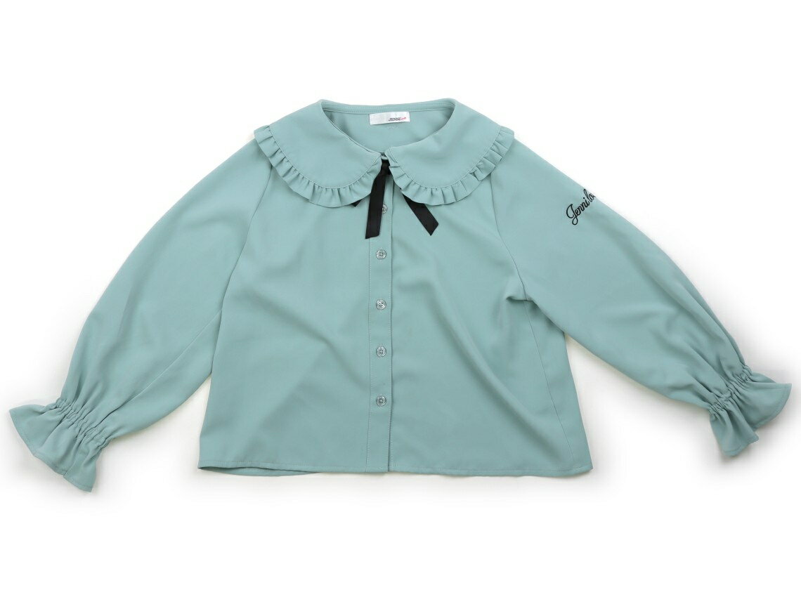 　ブランド 　JENNI(ジェニィ) 　カテゴリー 　シャツ・ブラウス 　サイズ 　130サイズ 　色 　ミントブルー 　状態 　★★★ 　記名 　なし 　ジャンル 　Girl ポリエステル100％。さらっとした薄手生地。所々に糸つれあり。...