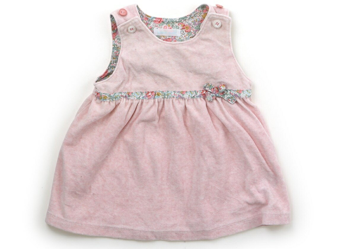 　ブランド 　BeBe(べべ) 　カテゴリー 　ジャンパースカート 　サイズ 　70サイズ 　色 　ペールピンク 　状態 　★★（返品不可） 　記名 　なし 　ジャンル 　Girl 実際のサイズ表記はS70-80。ポリエステル混コットン素材...