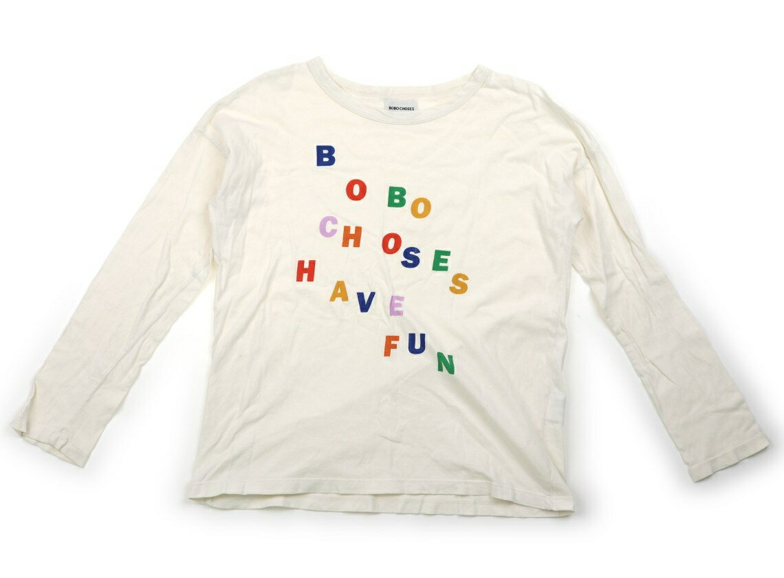 　ブランド 　BOBO CHOSES(ボボ・ショーズ) 　カテゴリー 　Tシャツ・カットソー 　サイズ 　140サイズ 　色 　オフホワイト 　状態 　★★（返品不可） 　記名 　なし 　ジャンル 　Girl 実際のサイズ表記は10-11/...