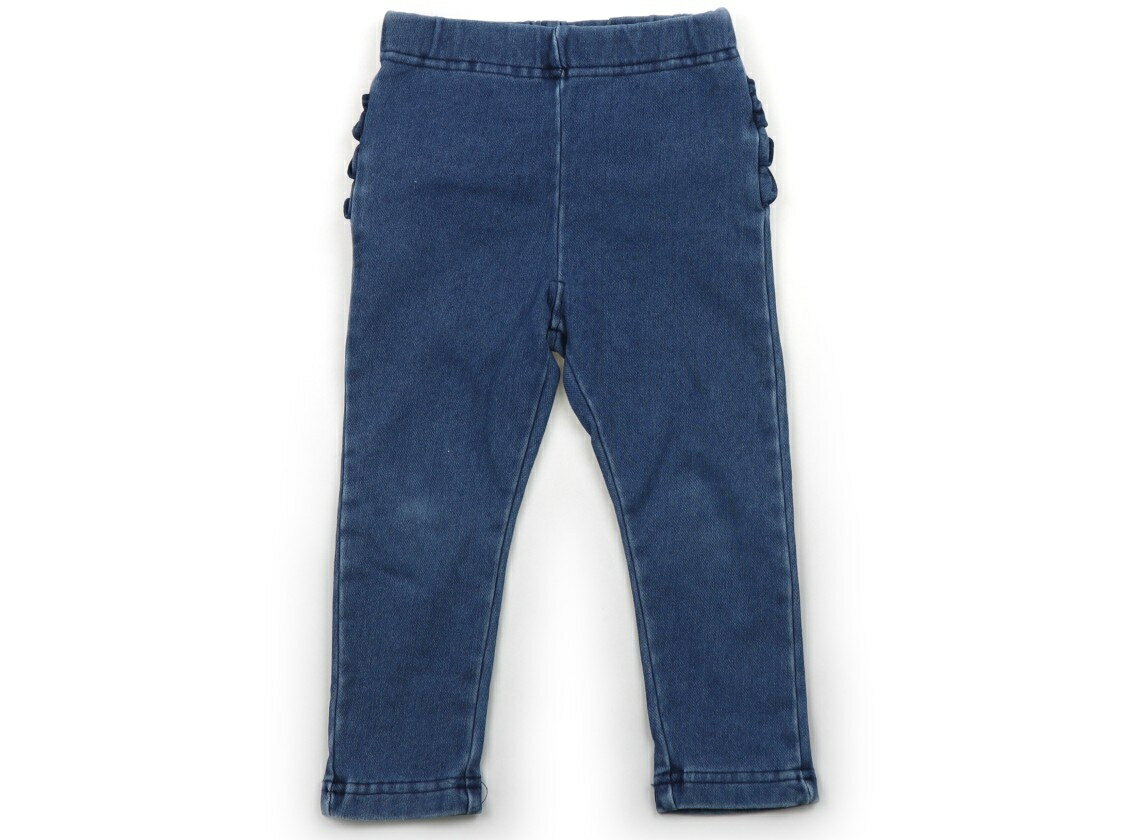 　ブランド 　petit main(プティマイン) 　カテゴリー 　レギンス 　サイズ 　90サイズ 　色 　ライトブルー 　状態 　★★（返品不可） 　記名 　なし 　ジャンル 　Girl デニム生地調のレギパンです。膝付近に白いスレと薄...