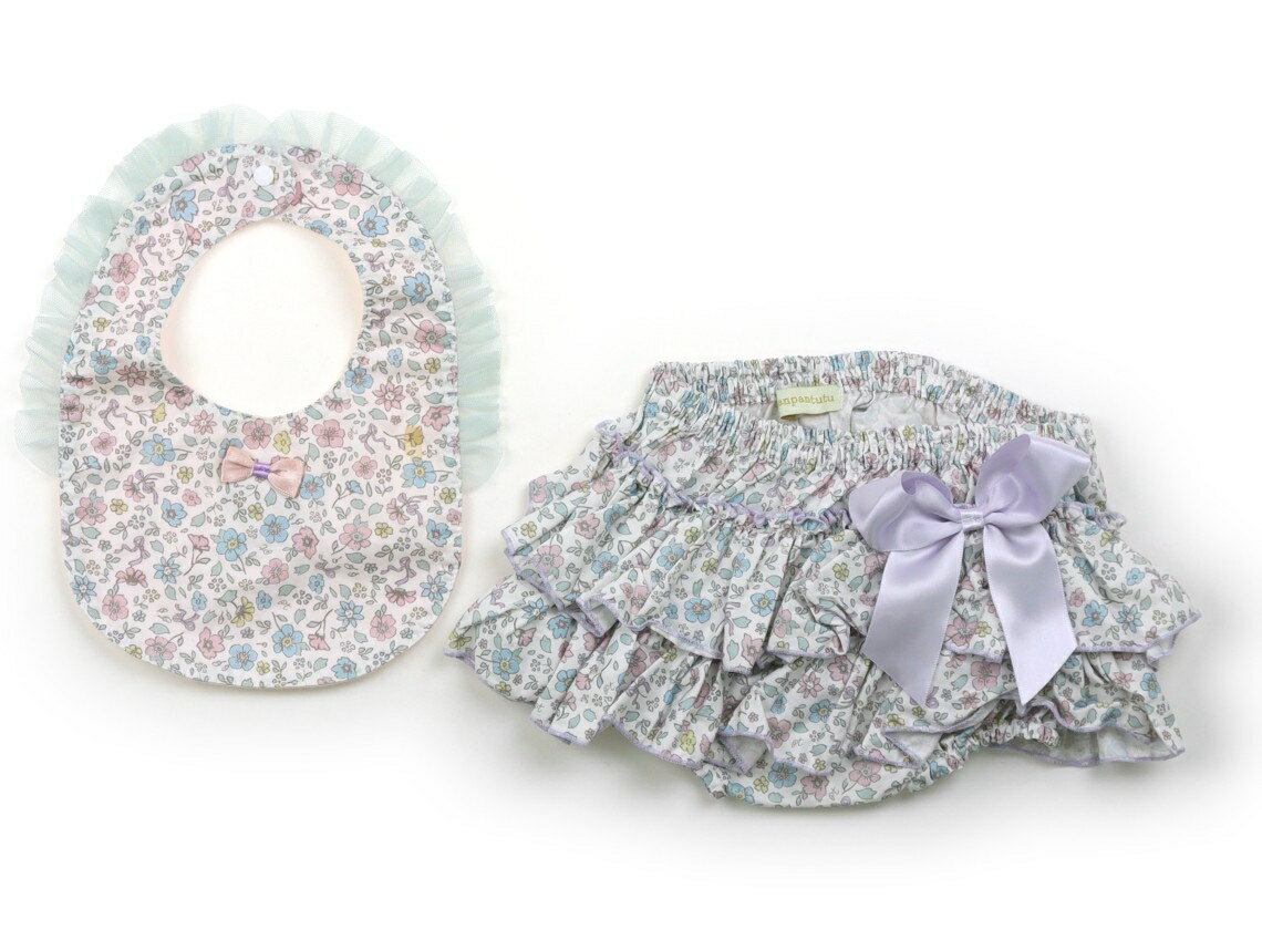 　ブランド 　panpantutu(パンパンチュチュ) 　カテゴリー 　ブルマ・ダイパーカバー 　サイズ 　70サイズ 　色 　白、ピンク・ブルー花柄、ラベンダーリボン 　状態 　★★★ 　記名 　なし 　ジャンル 　Girl スタイがセッ...