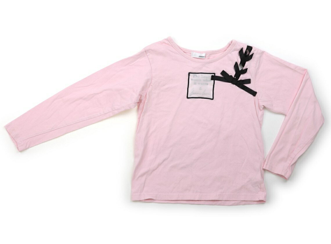 　ブランド 　JENNI(ジェニィ) 　カテゴリー 　Tシャツ・カットソー 　サイズ 　150サイズ 　色 　ピンク、黒 　状態 　★★（返品不可） 　記名 　なし 　ジャンル 　Girl 肩にカットデザインあり。全体に洗いざらし感と色褪せ...