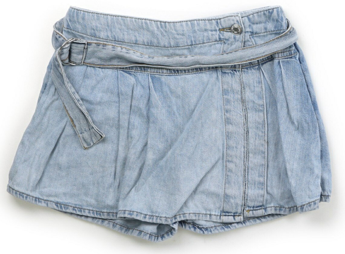 　ブランド 　ZARA(ザラ) 　カテゴリー 　キュロット 　サイズ 　160サイズ 　色 　ブルー 　状態 　★★（返品不可） 　記名 　なし 　ジャンル 　Girl 164cm。柔らかいデニム。ウエストは半分ゴムです。巻きスカート風。全...