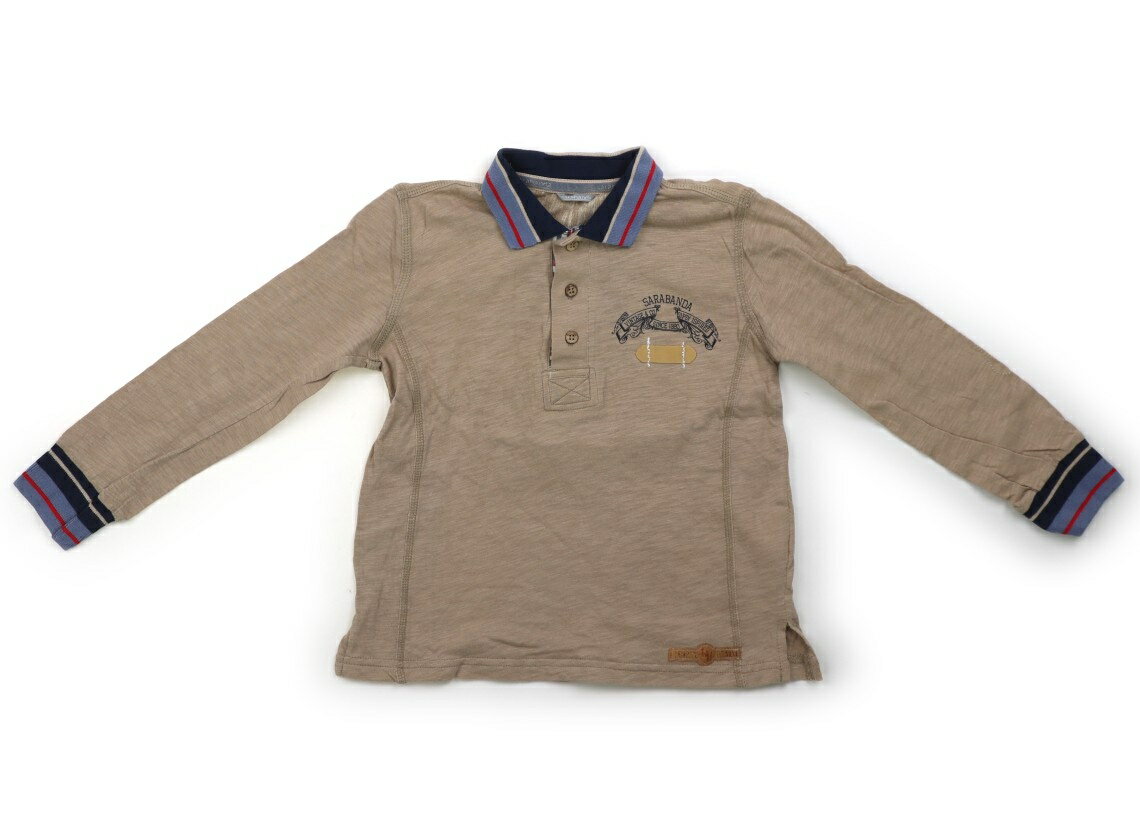 　ブランド 　sarabanda(サラバンダ) 　カテゴリー 　Tシャツ・カットソー 　サイズ 　110サイズ 　色 　ブラウン系 　状態 　★★★ 　記名 　なし 　ジャンル 　Boy 全体にヨレ感と毛羽立ちが見受けられます。目立った汚れ...