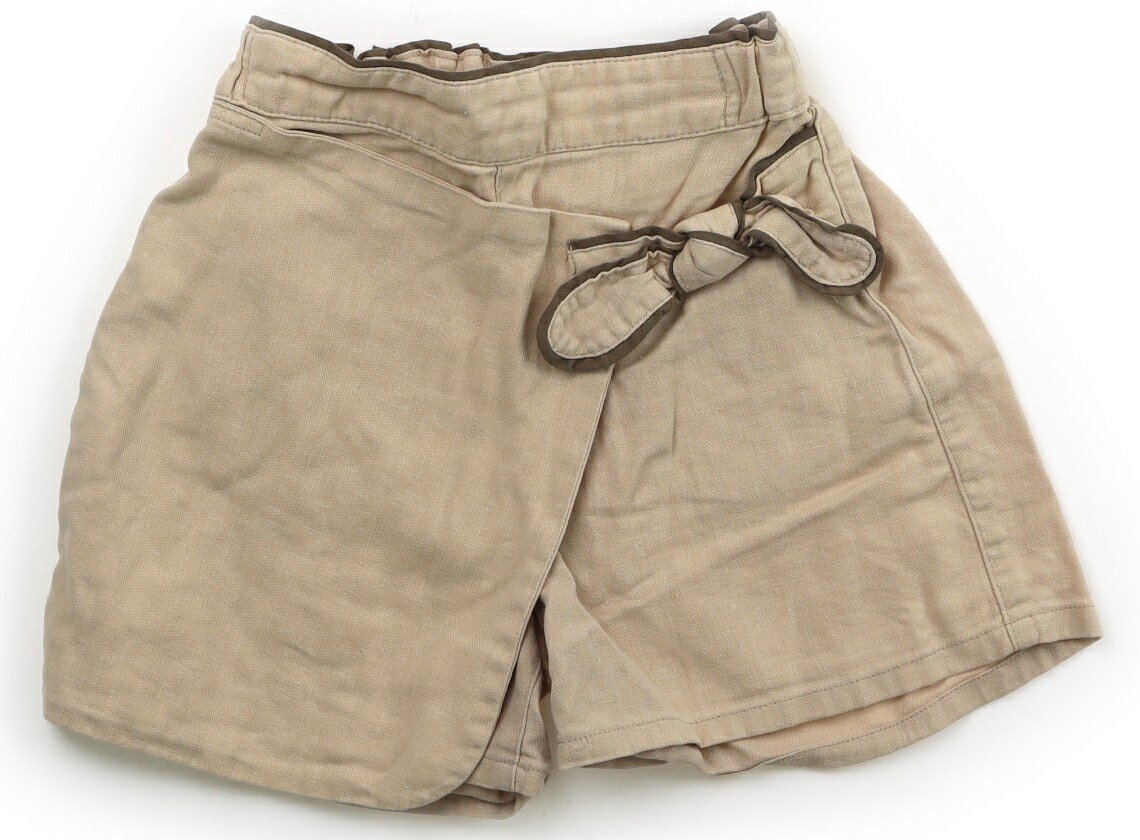 　ブランド 　apres les cours(アプレレクール) 　カテゴリー 　キュロット 　サイズ 　120サイズ 　色 　ベージュ 　状態 　★★★ 　記名 　なし 　ジャンル 　Girl 麻とコットン配合生地、ウエストは後ろ半分ゴムで...