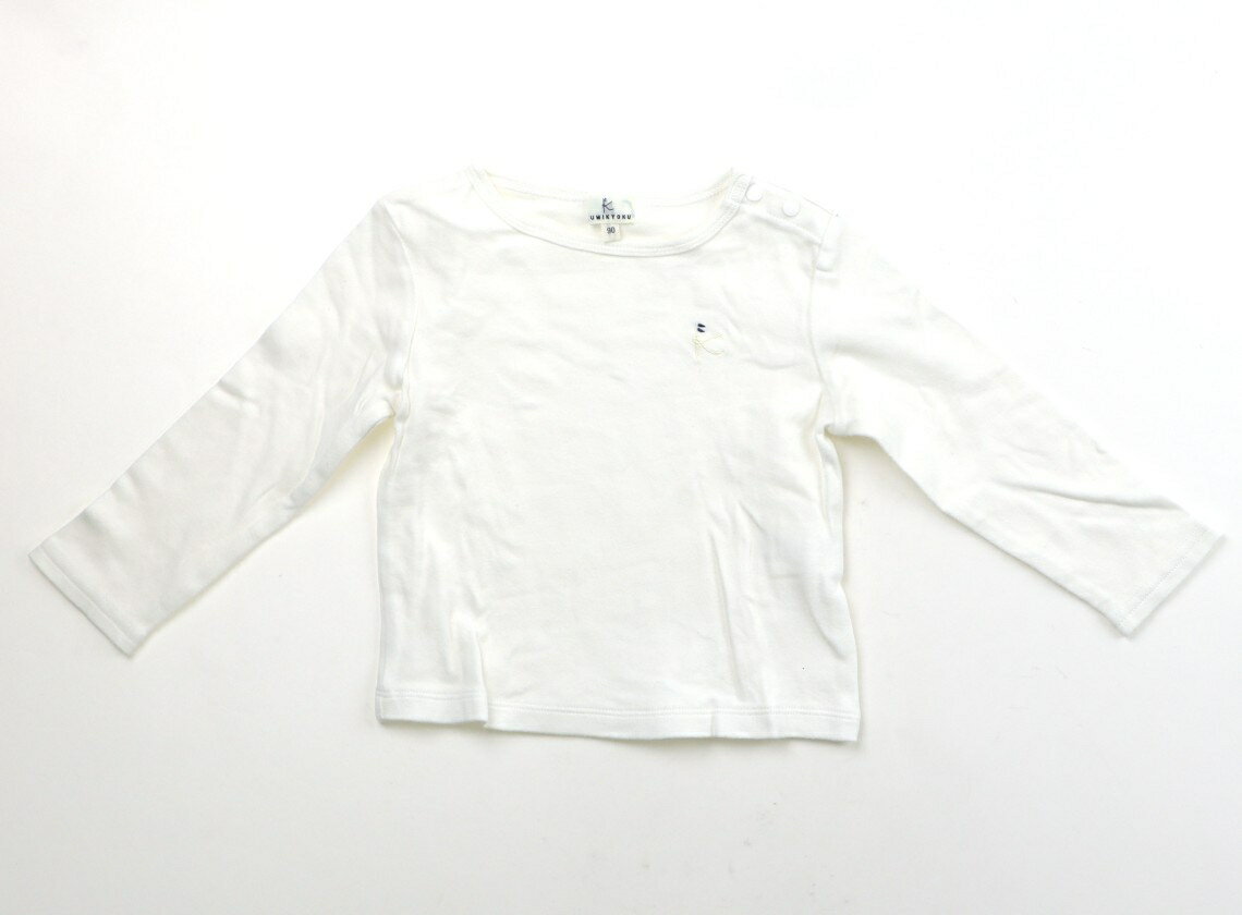 　ブランド 　Kumikyoku(組曲) 　カテゴリー 　Tシャツ・カットソー 　サイズ 　90サイズ 　色 　ホワイト 　状態 　★★★ 　記名 　なし 　ジャンル 　Girl 天竺カットソー。全体的に使用感がありますが、特に目立つ汚れは...