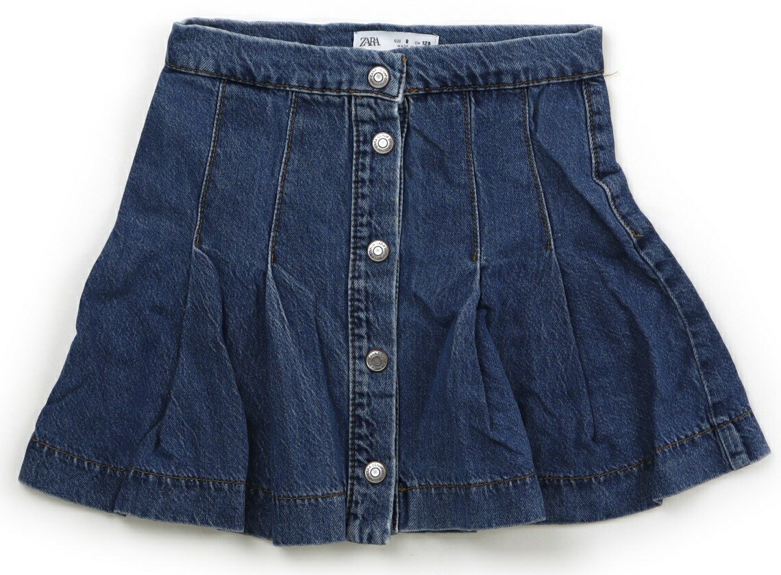 　ブランド 　ZARA(ザラ) 　カテゴリー 　スカート 　サイズ 　120サイズ 　色 　ブルー 　状態 　★★（返品不可） 　記名 　なし 　ジャンル 　Girl 実際のサイズ表記は8/128cm。デニム生地。素材タグが切られています。...