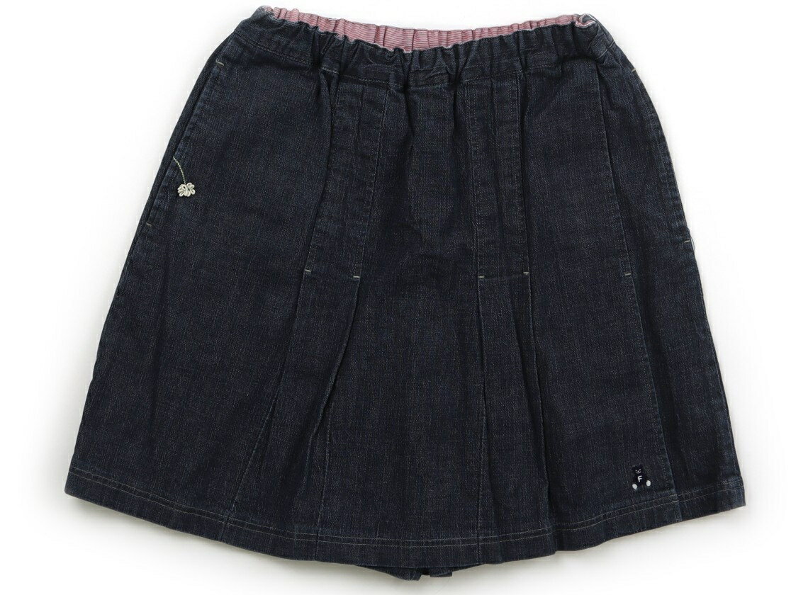 　ブランド 　familiar(ファミリア) 　カテゴリー 　キュロット 　サイズ 　130サイズ 　色 　インディゴ 　状態 　★★★ 　記名 　なし 　ジャンル 　Girl f.dashです。ラップデザイン。デニム素材。ウエストのゴムは...
