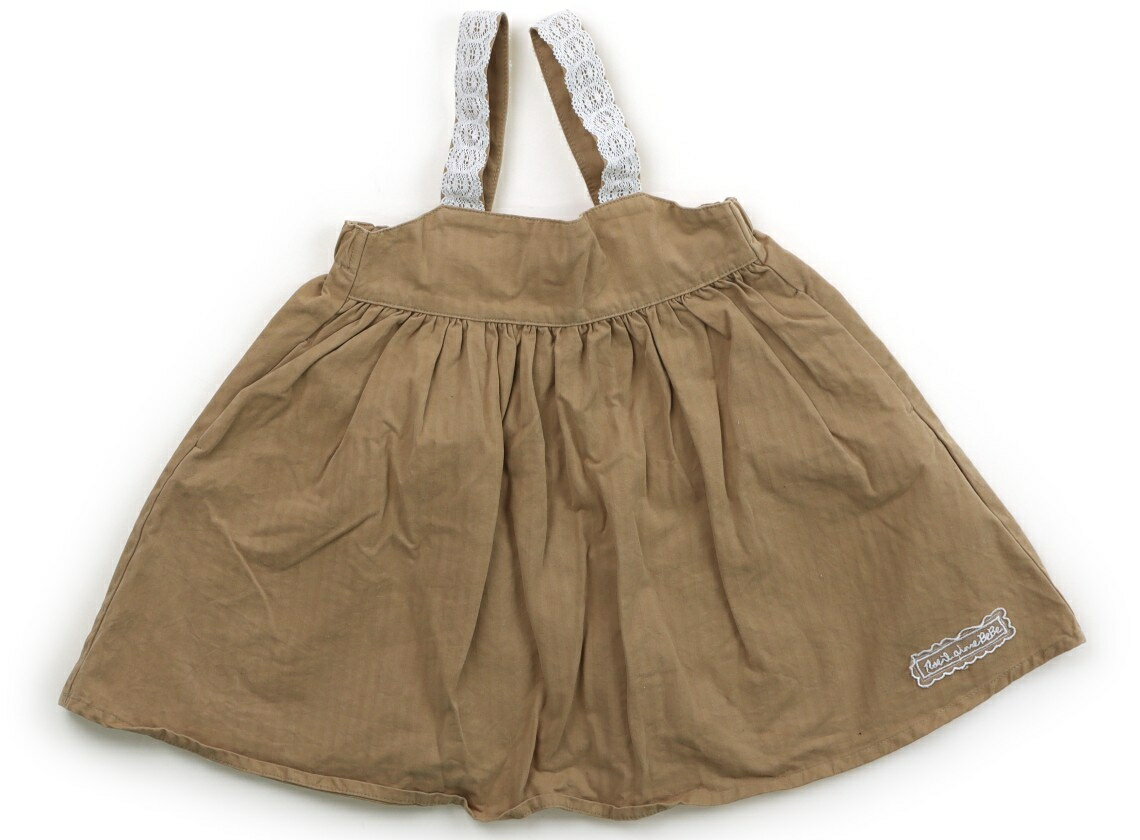 　ブランド 　Noeil(ノイユ) 　カテゴリー 　ジャンパースカート 　サイズ 　100サイズ 　色 　ベージュ 　状態 　★★★ 　記名 　なし 　ジャンル 　Girl コットン素材。シワと洗いざらし感がありますが、まだまだお使いいただ...