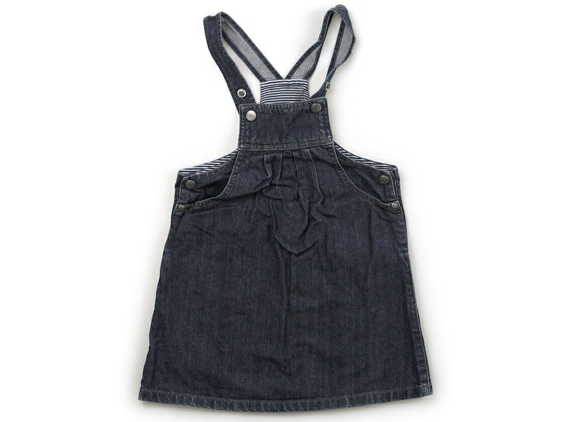 　ブランド 　PETIT BATEAU(プチバトー) 　カテゴリー 　ジャンパースカート 　サイズ 　100サイズ 　色 　インディゴブルー 　状態 　★★★ 　記名 　なし 　ジャンル 　Girl デニム素材。実際のサイズ表記は、102c...