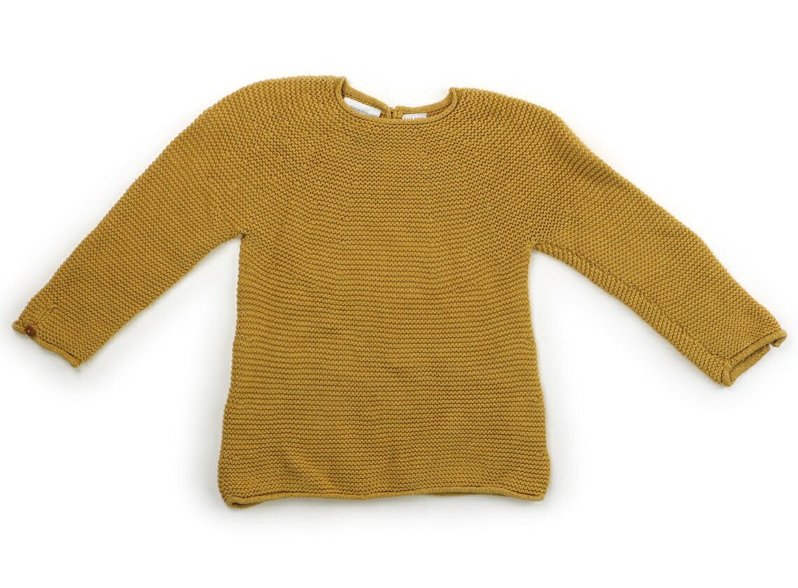 　ブランド 　ZARA(ザラ) 　カテゴリー 　ニット・セーター 　サイズ 　110サイズ 　色 　山吹色 　状態 　★★★ 　記名 　なし 　ジャンル 　Girl 綿100％。後ろボタン開き。実際のサイズ表記は、104cm。袖口が薄く汚れ...
