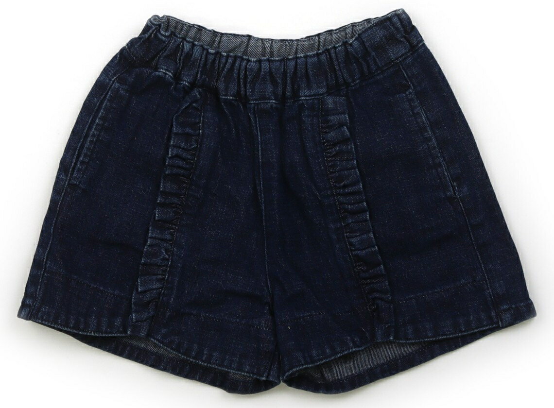 　ブランド 　apres les cours(アプレレクール) 　カテゴリー 　ショートパンツ 　サイズ 　90サイズ 　色 　インディゴブルー 　状態 　★★★ 　記名 　なし 　ジャンル 　Girl ストレッチデニム生地、ウエストは総ゴ...